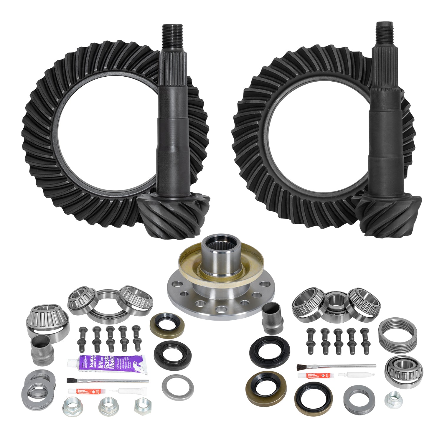 Ring & Pinion Gear Kit Package Front & Rear with Install Kits - Toyota